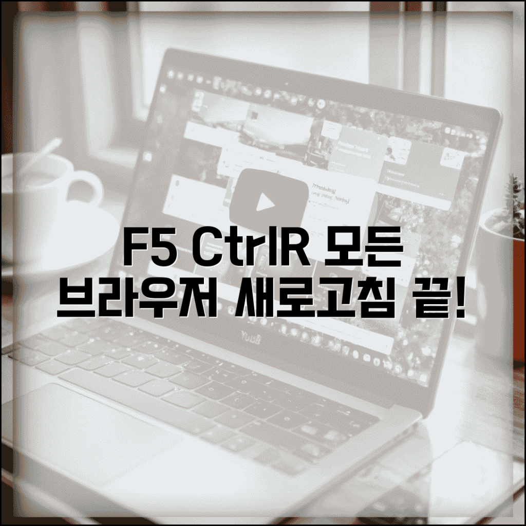 새로고침 단축키 모든 브라우저 | F5 Ctrl+R 페이지 새로고침 방법
